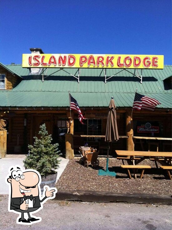 Menu at Island Park Lodge cafe, Island Park