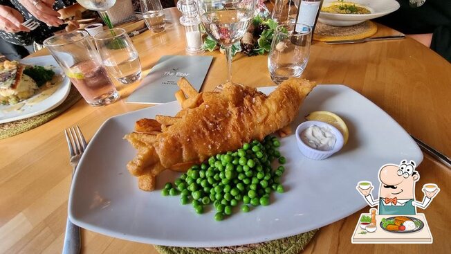 The Pear At Parley in West Parley - Seafood restaurant menu and reviews