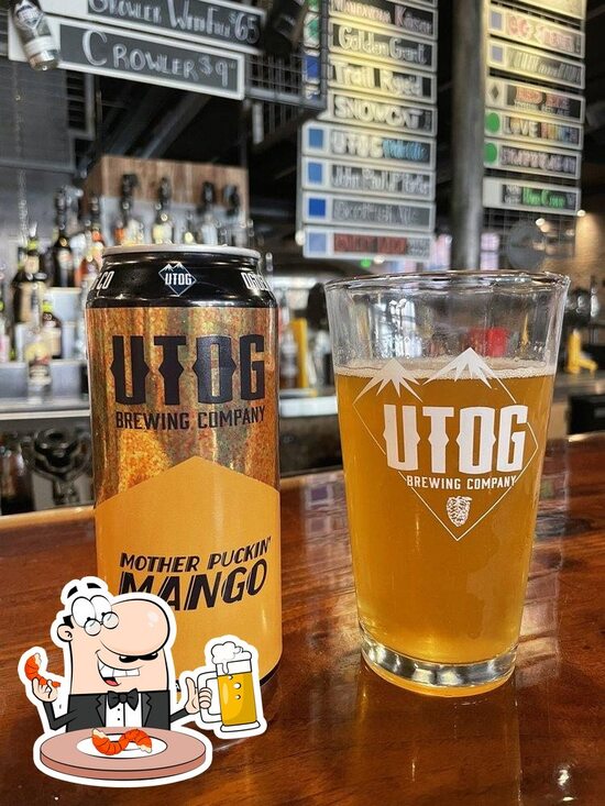 Menu at UTOG Brewery restaurant, Ogden, Grant Ave