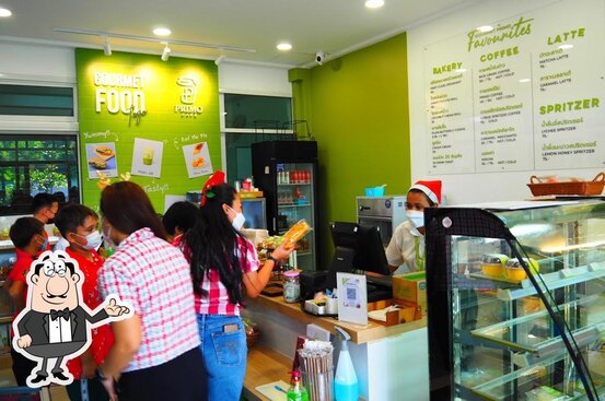 Menu at Gourmet Primo Shop & Cafe at Phoenix School, Pattaya City