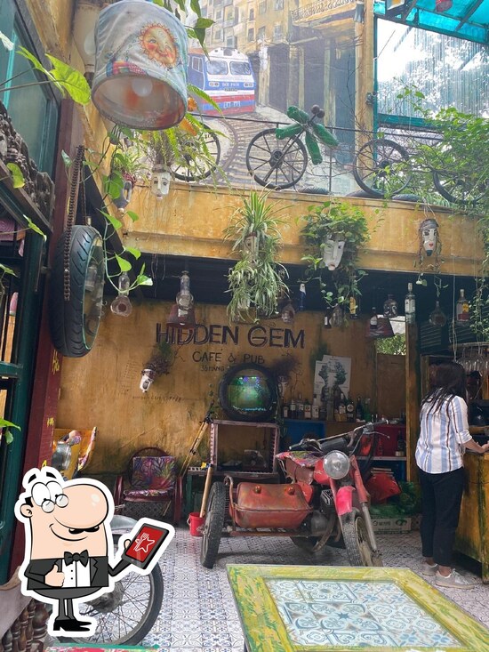 Menu at Hidden Gem Cafe Hanoi, Hanoi