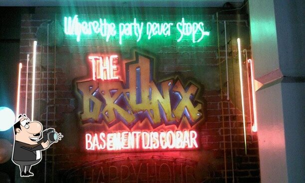 Menu at The Bronx Basement Disco Bar, Makati