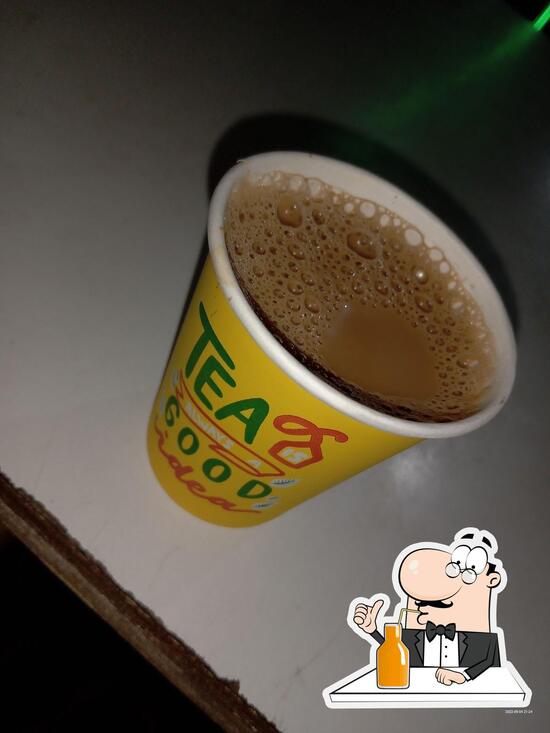 Menu at Tea Time, India, XFP5+229