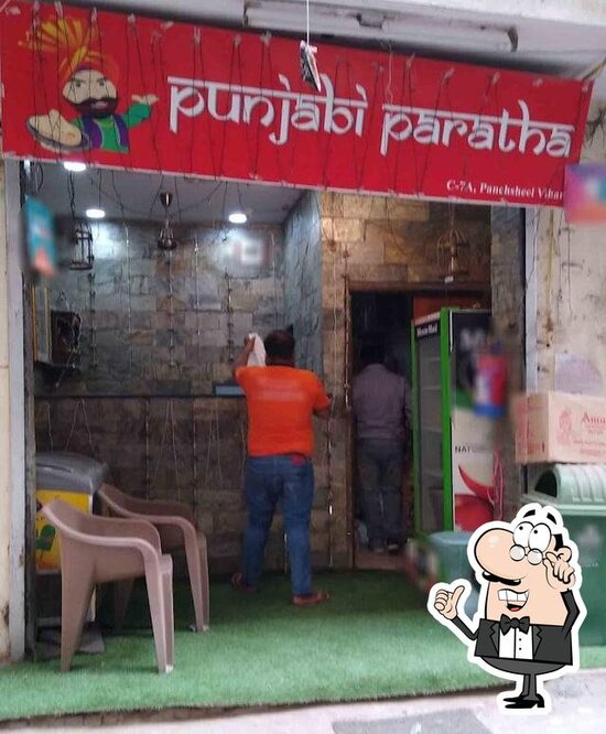 Menu at Punjabi Paratha, New Delhi