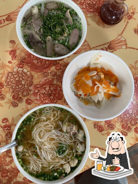 Menu at Bún Ngan Năm Vân restaurant, Việt Trì