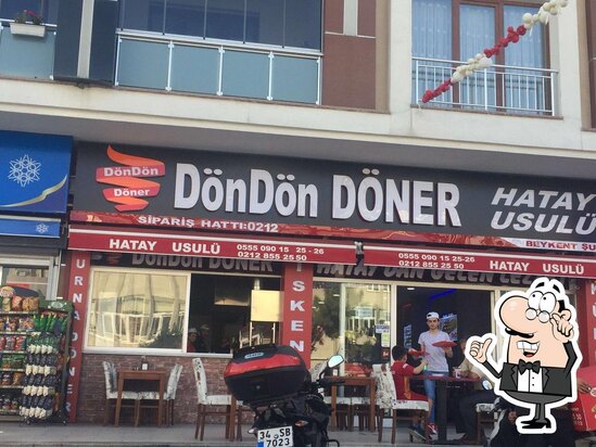 Menu at DönDön Döner, Istanbul