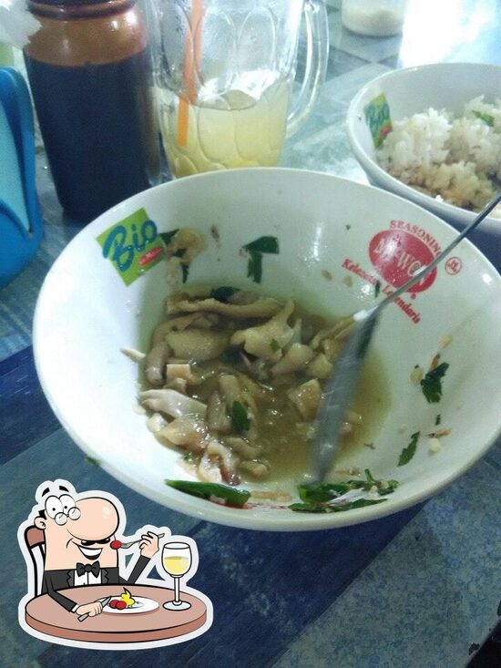 Menu at Sop Ayam Pak Min (Ragil) restaurant, Karanganyar