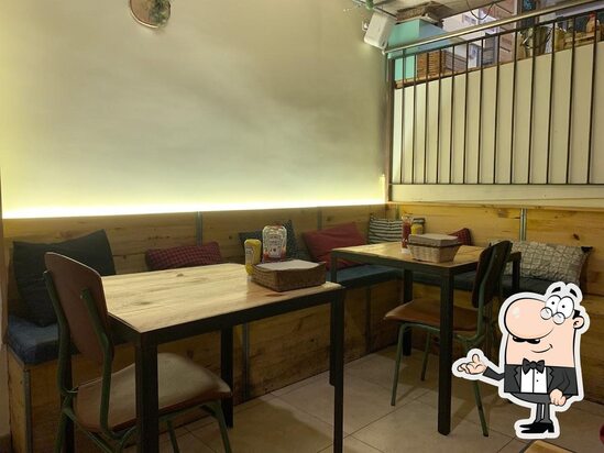 Menu at El Santo pub & bar, Sitges