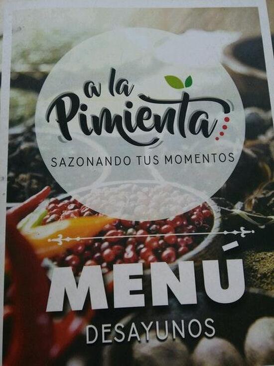 Menu at A la pimienta restaurant, Merida, Cto. Colonias 127 Col. Mexico