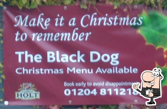 Menu at Black Dog pub & bar, Bolton