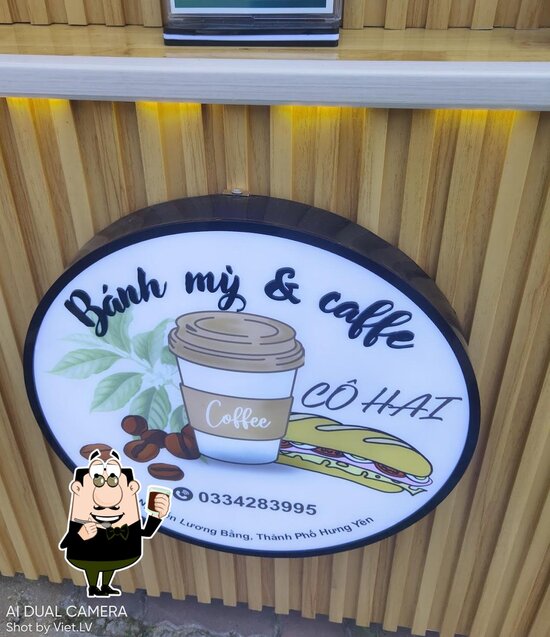Menu at Bánh mì cô Hai Sài Gòn & Cafe Takeaway, Hưng Yên