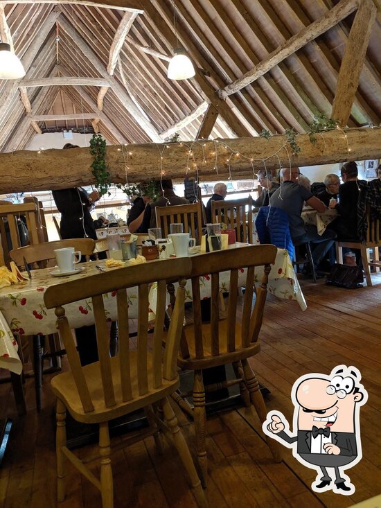 Menu at Hayloft Restaurant at Boycott Farm, Buckingham
