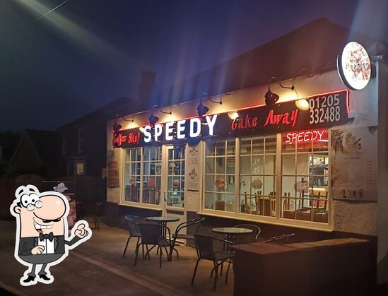 Menu at Speedy restaurant, Stickney