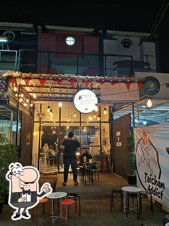 Menu at Coffee Addict cafe, East Jakarta