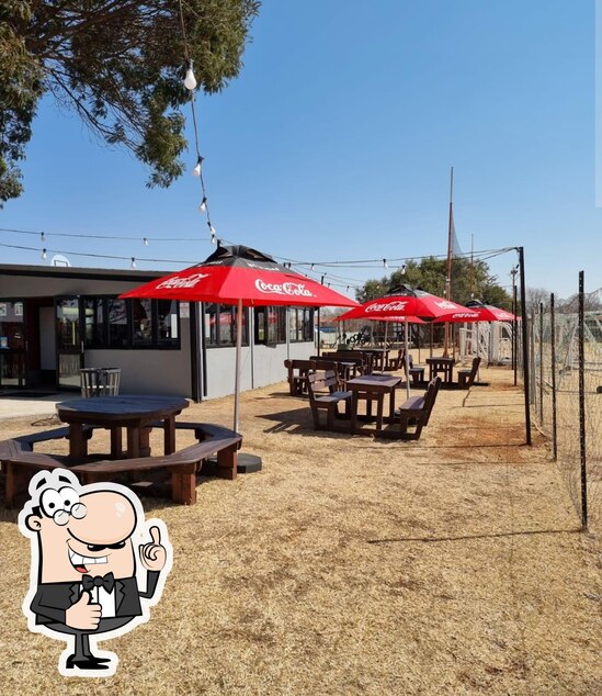 Menu at Braai Shack restaurant, Johannesburg