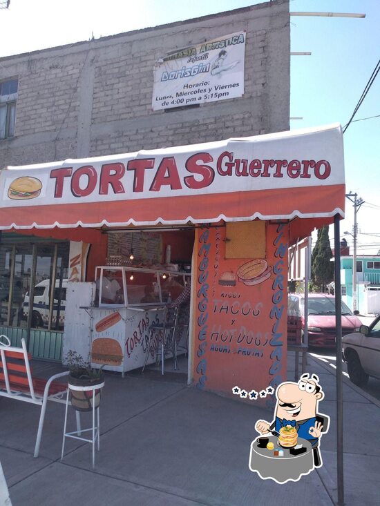 Carta del restaurante Tortas guerrero, Ecatepec