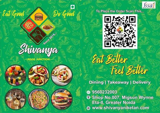 Menu at Shivanya Food Junction, Greater Noida