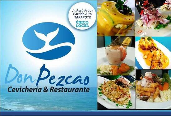 Menu at Don Pescao restaurant, Tarapoto