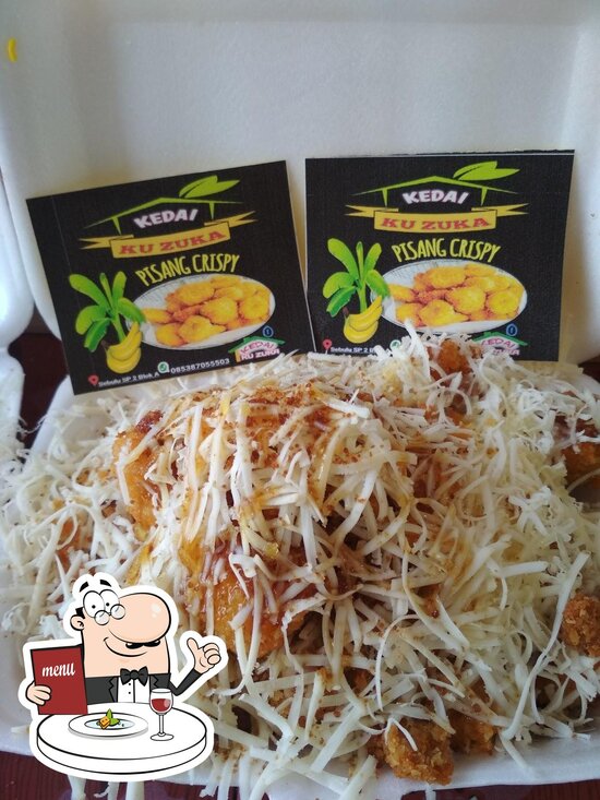 Menu at PISANG CRISPY Kedai Ku Zuka cafe, Manunggal Daya, Rt.001