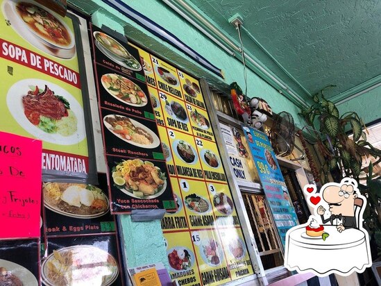 Menu at El Guanaquito restaurant, Los Angeles, S Western Ave