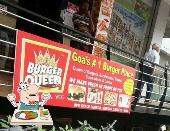 Menu at Burger Queen, Margao