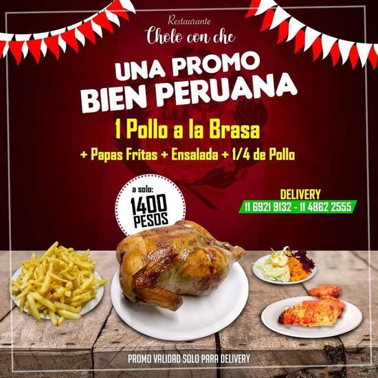 Cholo Con Che, Buenos Aires - Peruvian restaurant menu and reviews