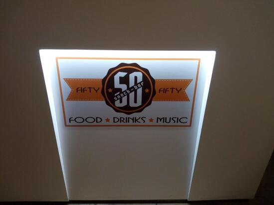 Menu at Fifty 50 Fifty restaurant, Funchal