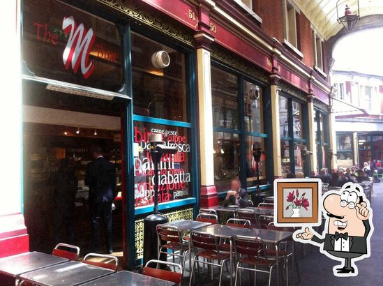 Menu at M Bar, London, 48-51 Leadenhall Market