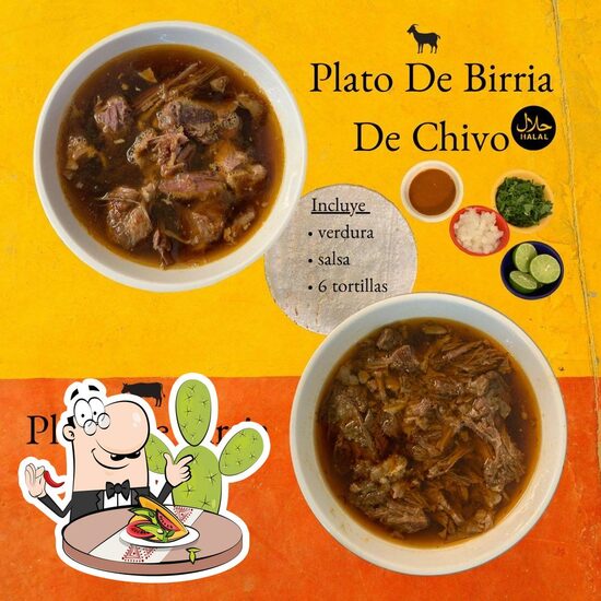 Menu at Hola Cabrito Birria De Chivo restaurant, Phoenix