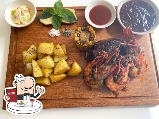 Carta de Base Cafe Steakhouse + Bar, Lipa