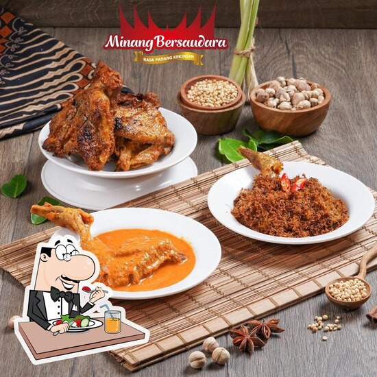 Menu at Minang Bersaudara - Muara Karang restaurant, North Jakarta