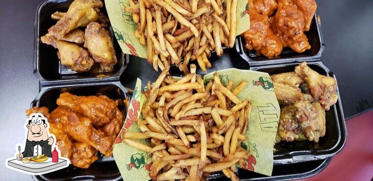 Menu at ATL Wings restaurant, Mesa, S Stapley Dr