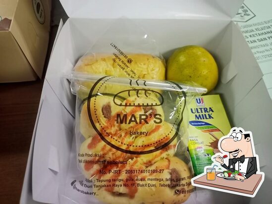 Menu at Mar’s Bakery, South Jakarta
