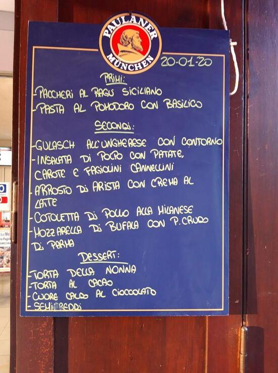 Menu at Manu Bar, San Donato Milanese