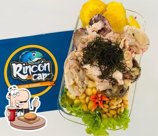Menu at Rincón del Capo restaurant, El Porvenir