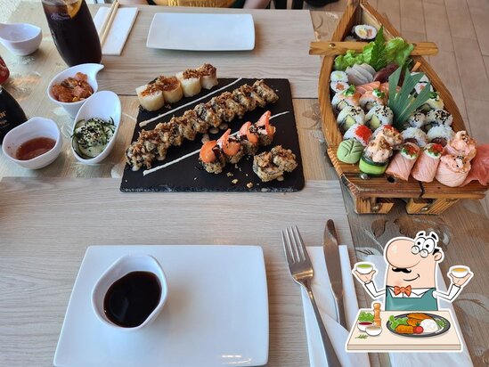 Menu at Dragon Sushi restaurant, Caniço