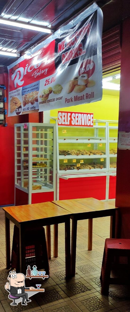 Menu at Rico Bakery, Dipolog City