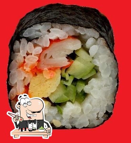 Menu at Sushibreak restaurant, Mexico City