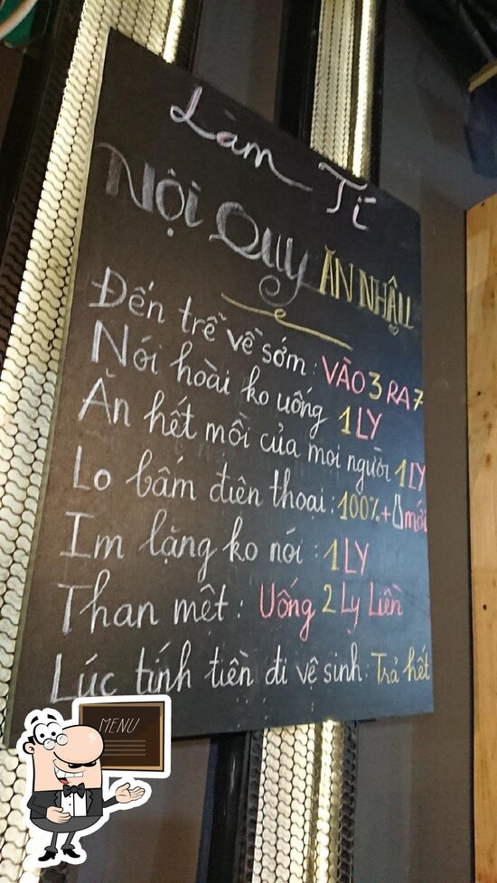 Carta de barbacoa Làm Tí - Food & Beer, Ciudad Ho Chi Minh (Saigón ...