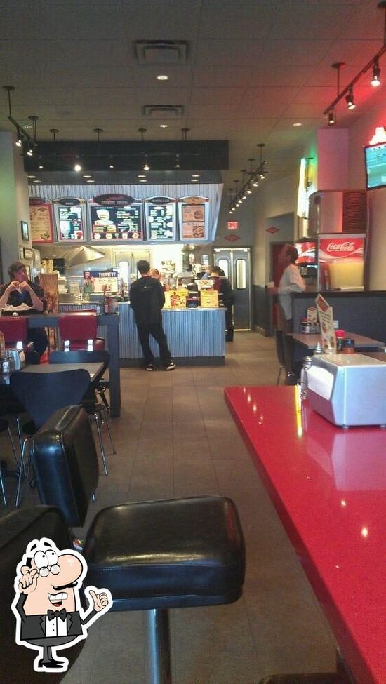 Menu at Fat Burger, Victoria