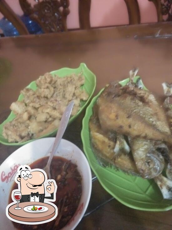 Menu at RM Batas Kote restaurant, Pontianak