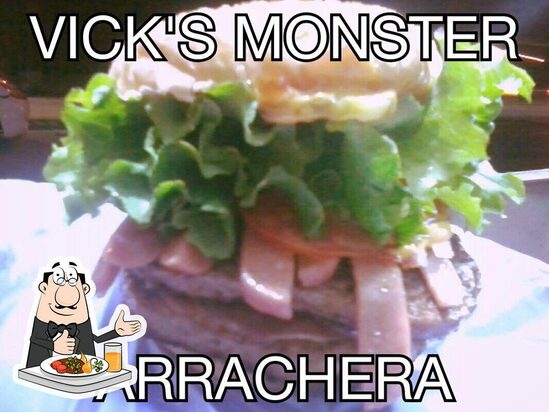Carta del restaurante Vick's Burger, Texcoco del Mora