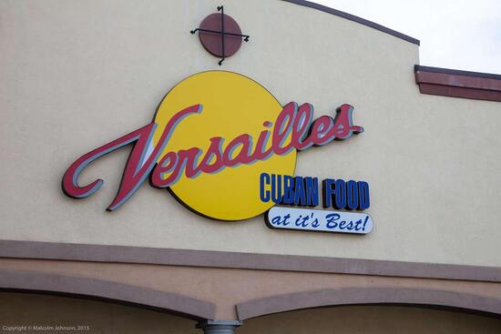 Menu at Versailles Restaurant, Los Angeles, Ventura Blvd