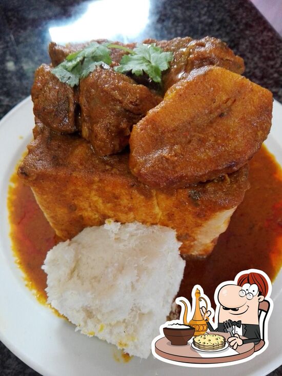 Menu at The Curry O's restaurant, Pinetown