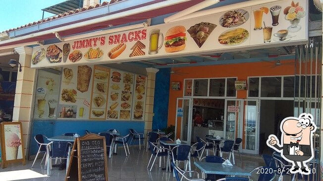 Menu at Jimmy's fast food, Ipsos