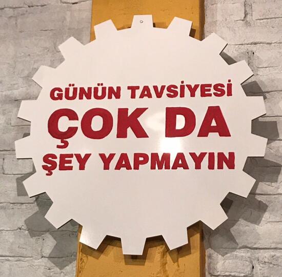 Menu at Mechanic Cafe, Konya