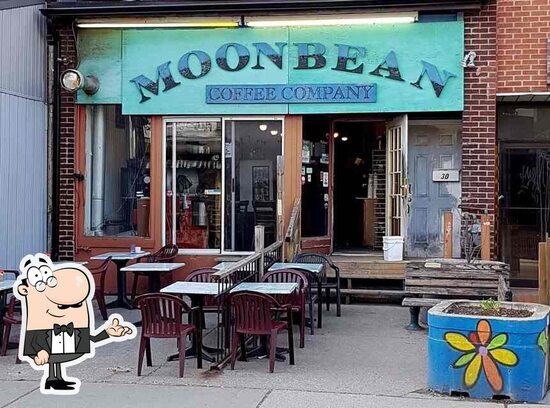 Menu at Moonbean Coffee Company cafe, Toronto