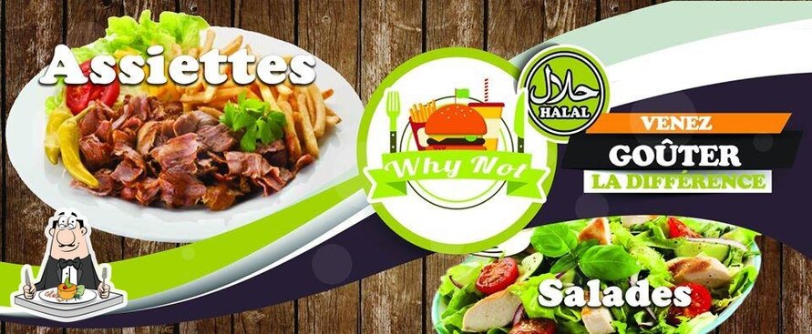 Menu at Why Not restaurant, Gennevilliers