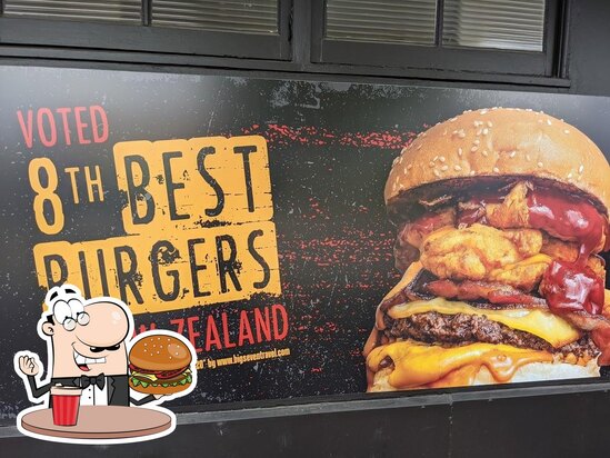 Menu at RE Burger Mosgiel restaurant, Dunedin, 3 Factory Rd