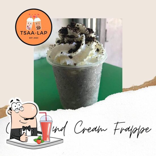 Menu at Tsaa-Lap Milktea House restaurant, Manila